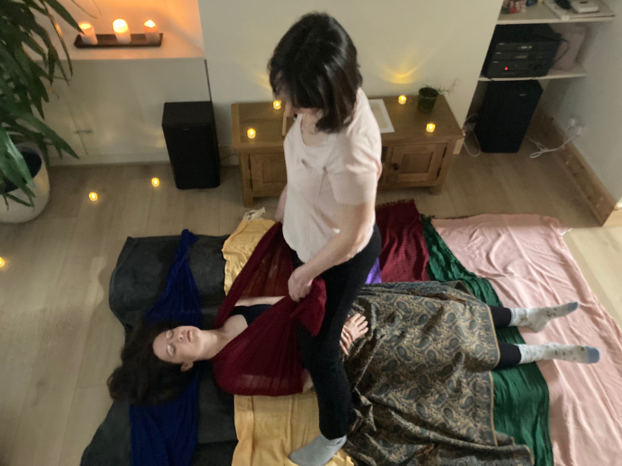 Postnatal rebozo massage and Closing the Bones Ceremony - doulapineda.com